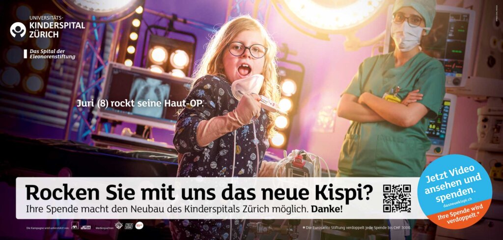 Diese Spendensammlung fürs neue Kispi rockt! | Spinas
