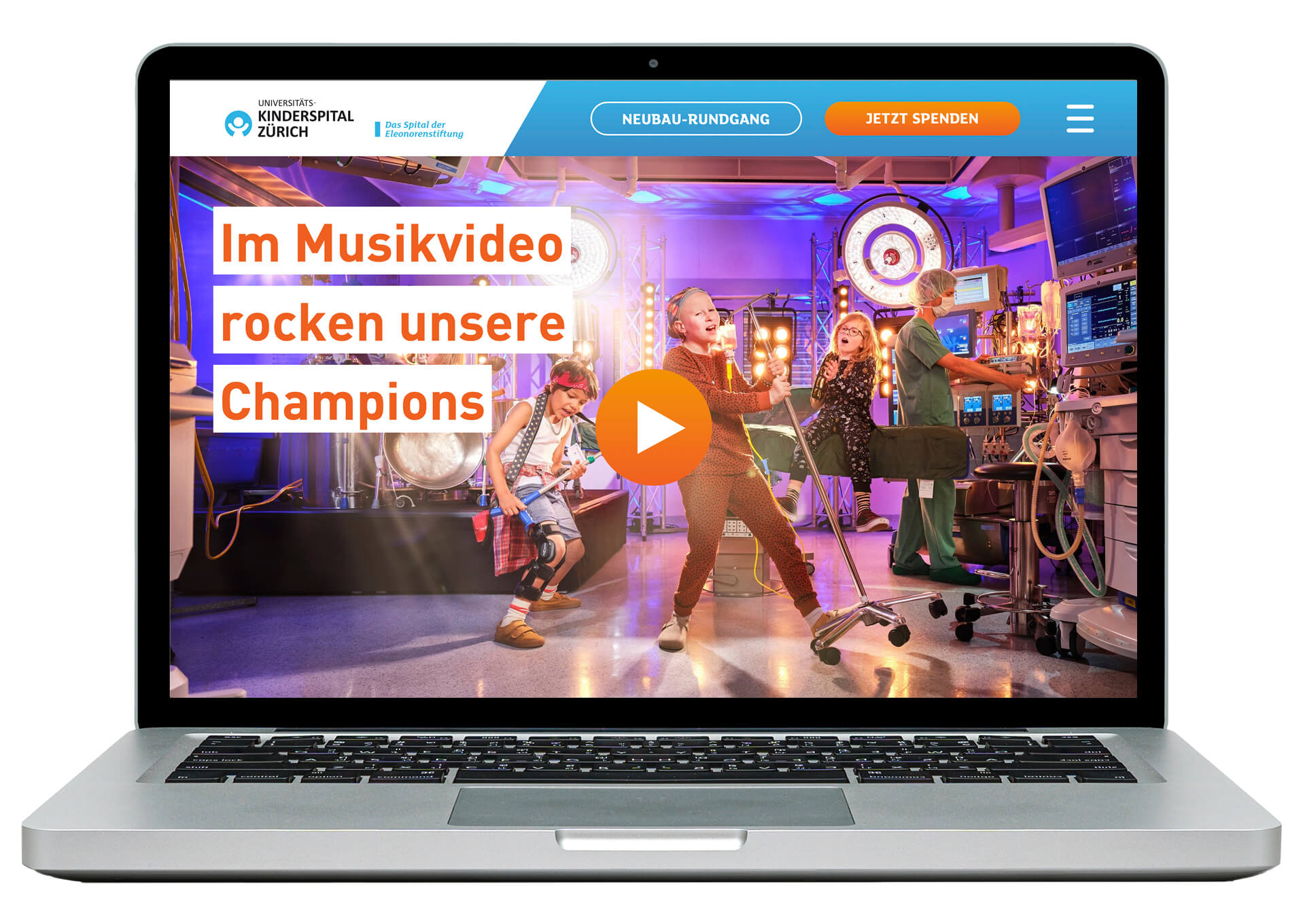 Diese Spendensammlung fürs neue Kispi rockt! | Spinas